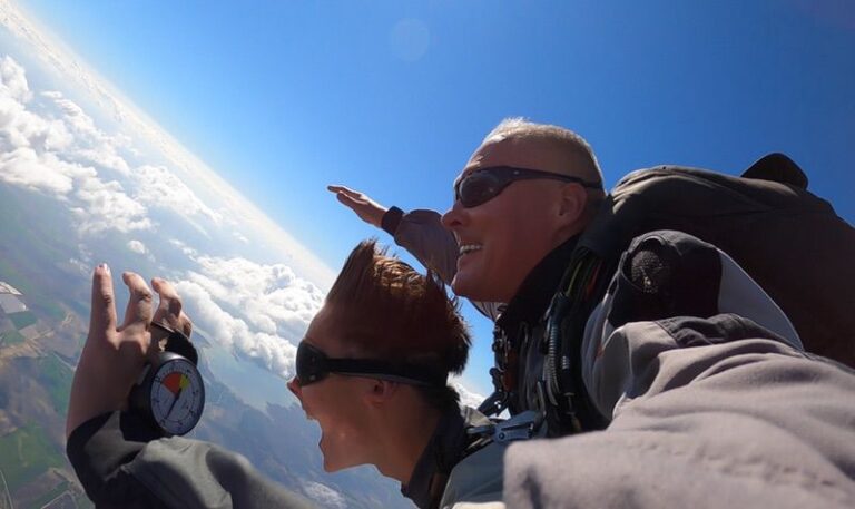 Experience the Thrill of Tandem Skydive in the Sun tandem skydive ...
